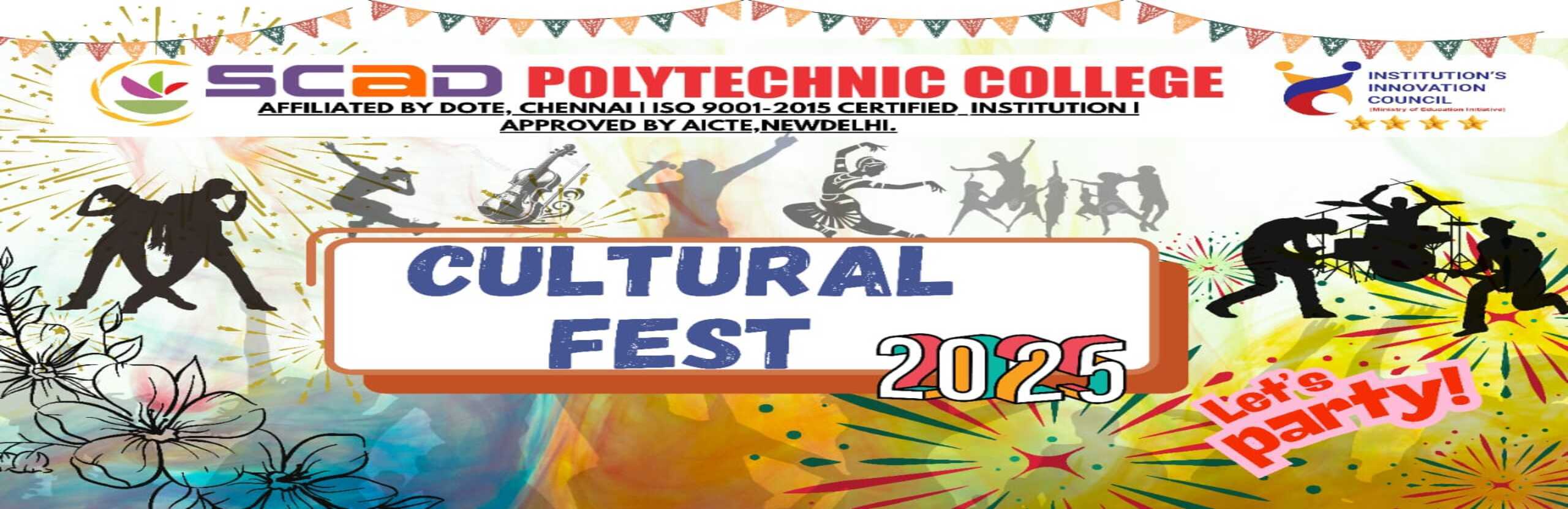 Cultural fest 25 | SCAD POLYTECHNIC COLLEGE, Tirunelveli